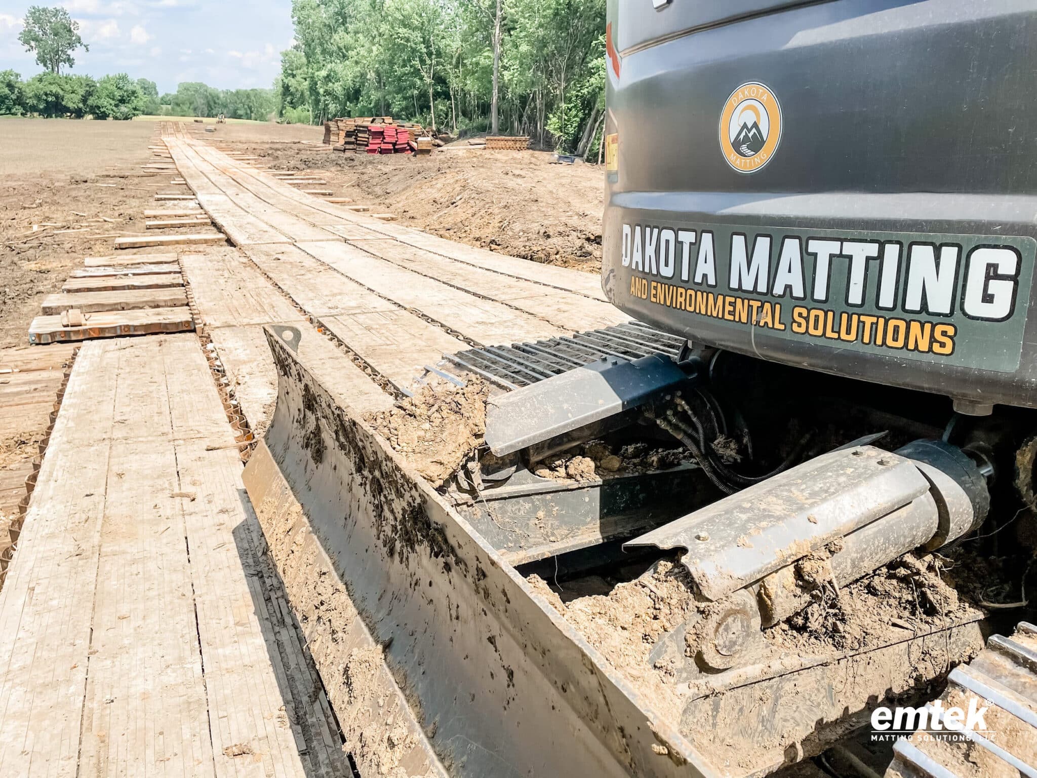 Project Gallery - Dakota Matting | MBE, WBE Access Mats & Ground Protection