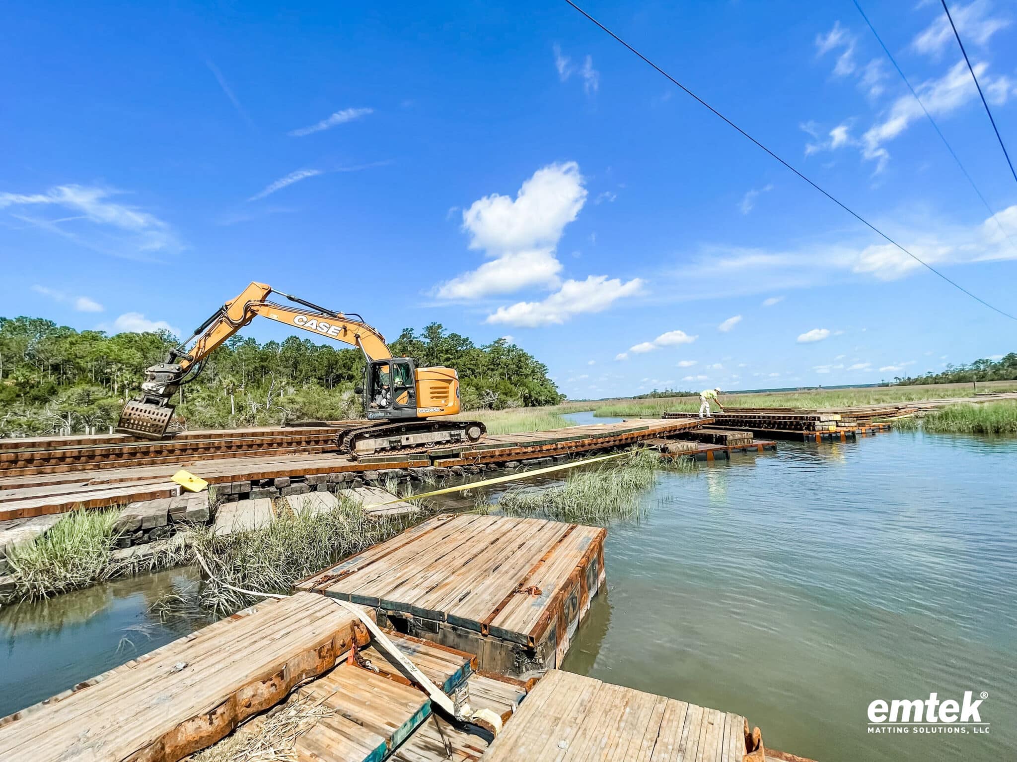 Project Gallery - Dakota Matting | MBE, WBE Access Mats & Ground Protection