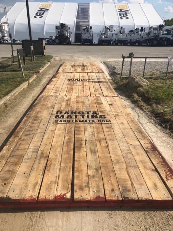 Project Gallery - Dakota Matting | MBE, WBE Access Mats & Ground Protection